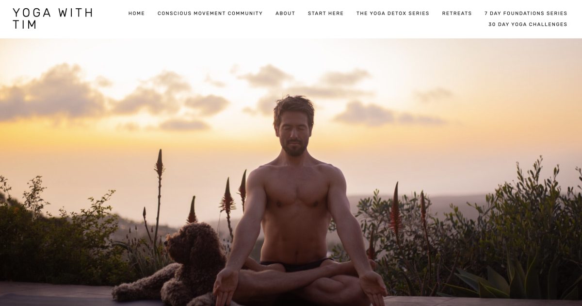 Yoga with Tim | Live Yoga Teachers