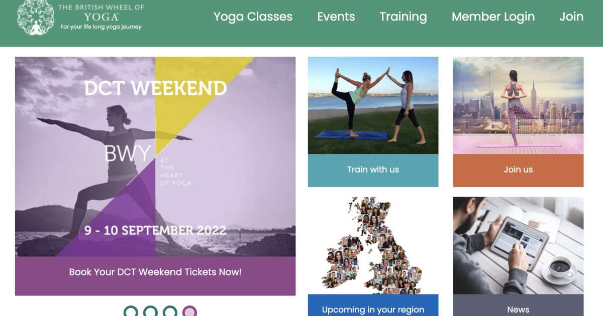 British Wheel of Yoga: Teacher Training, Insurance, Online Classes ...