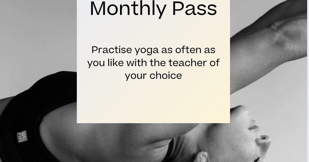 Yoga Monthly Passes | Live Yoga Teachers